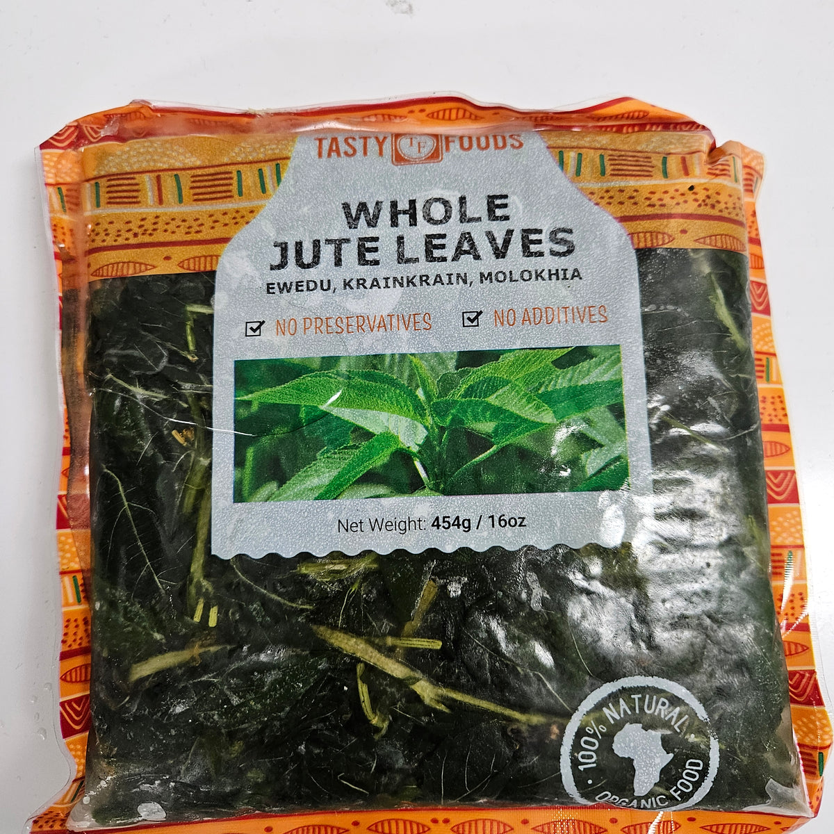 TASTY FROZEN WHOLE JUTE LEAVES/EWEDU/MOLOKHAI(16OZ) – SAMIRE AFRICAN STORE
