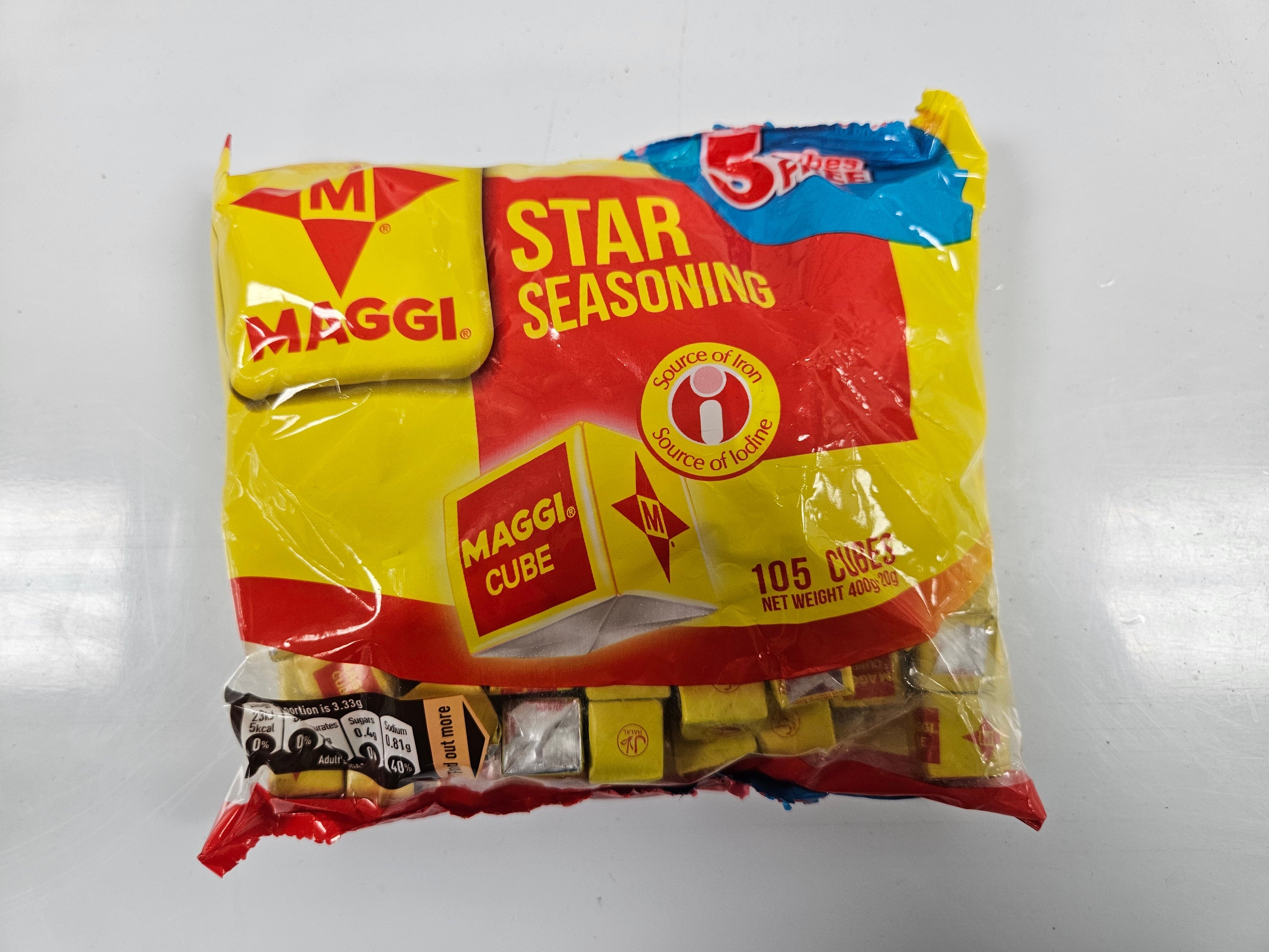 MAGGI STAR SEASONING CUBES – SAMIRE AFRICAN STORE